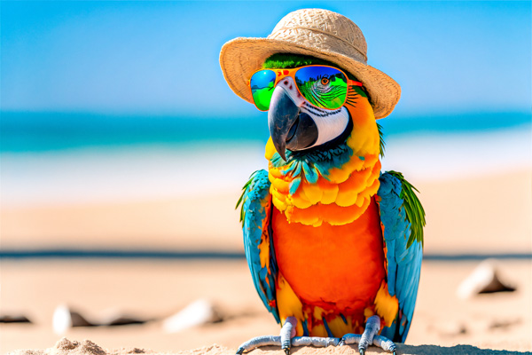 Imagens de Arara Verão Praia Grátis - Alta Qualidade Ultra HD 4k